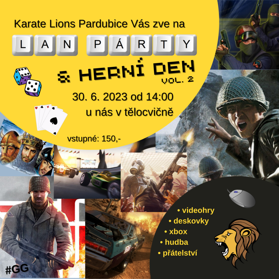 LAN párty & herní den vol. 2
